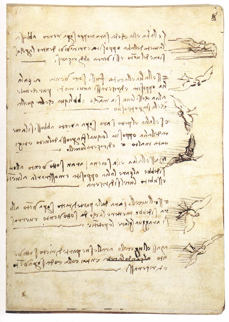 Codex On The Flight Of Birds Leonardo Da Vinci WikiArt Codex On The Flight Of Birds Leonardo Da Vinci WikiArt