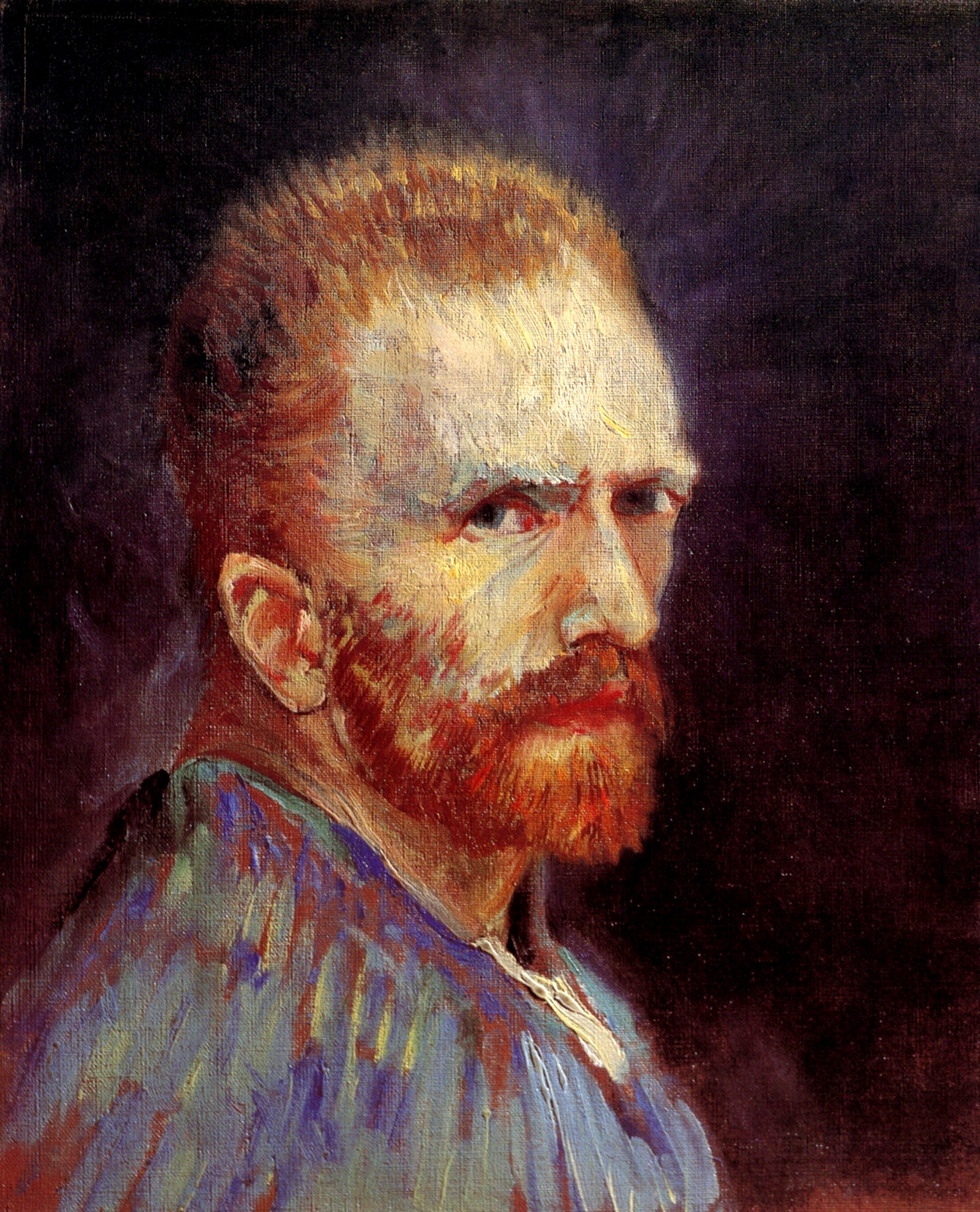 Self Portrait Vincent Van Gogh WikiArt Encyclopedia Of Visual